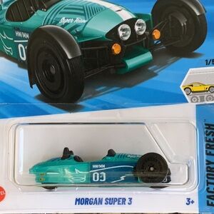 Toys | Hot Wheels Race Car Morgan Super 3 Wheel Factory Fresh Hotwheels ...